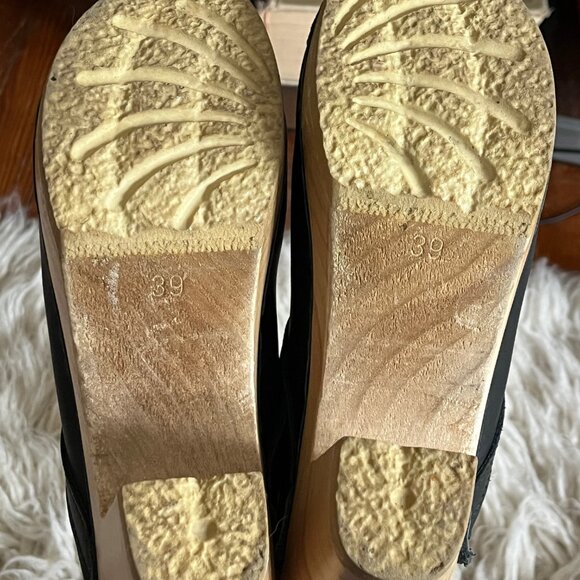 No. 6 | Shoes | No 6 Old School Clog On High Heel In Black Size 39 ...